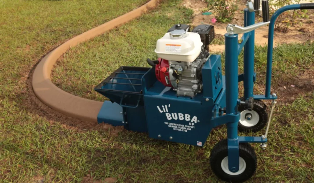 Concrete Landscape Edging Machine | Lil’ Bubba